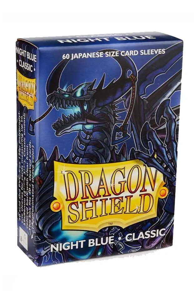 JAPANESE 60 - CLASSIC Night Blue - Card Sleeves [Dragon Shield] | JoJos ...
